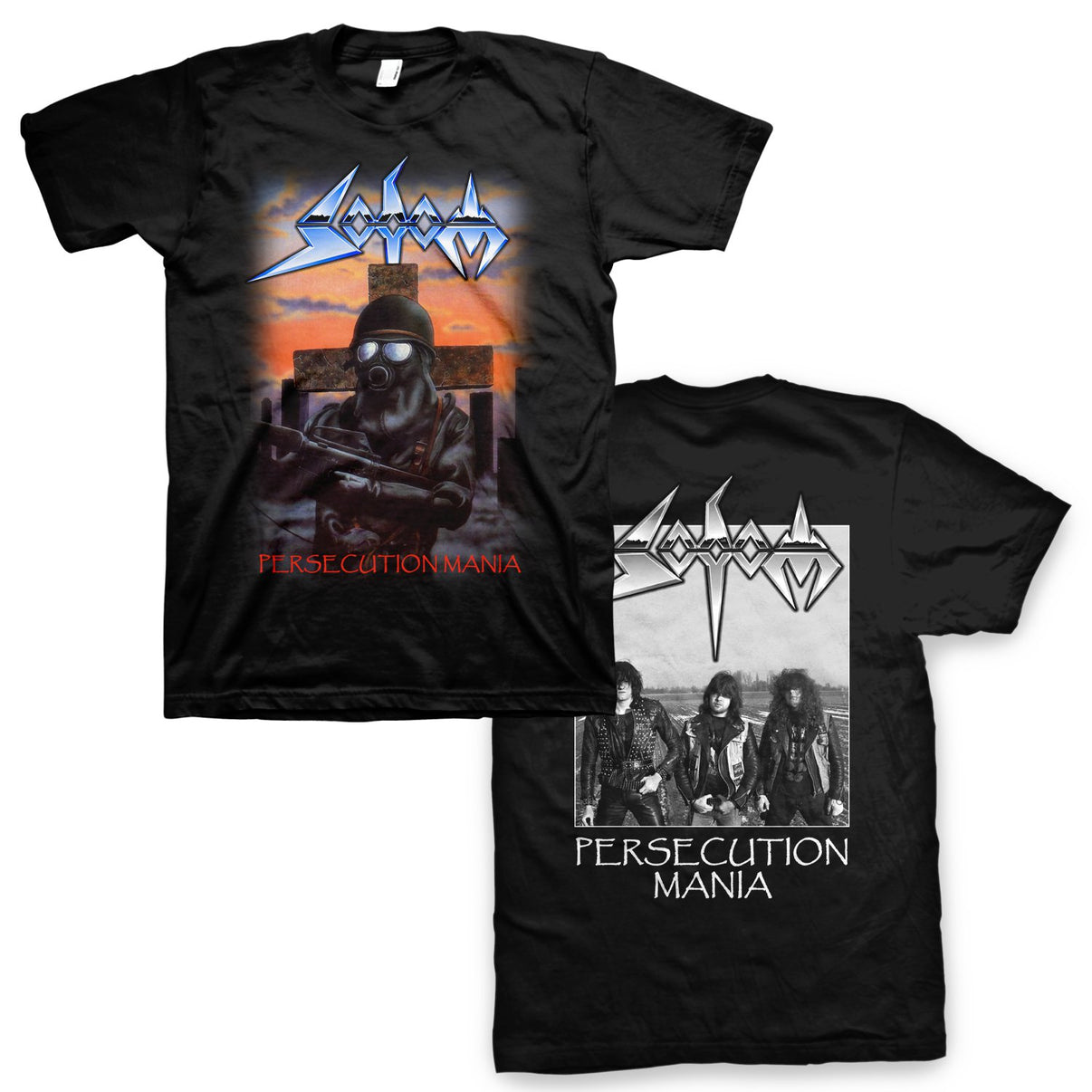 Persecution Mania T-Shirt (Black) – Sodom